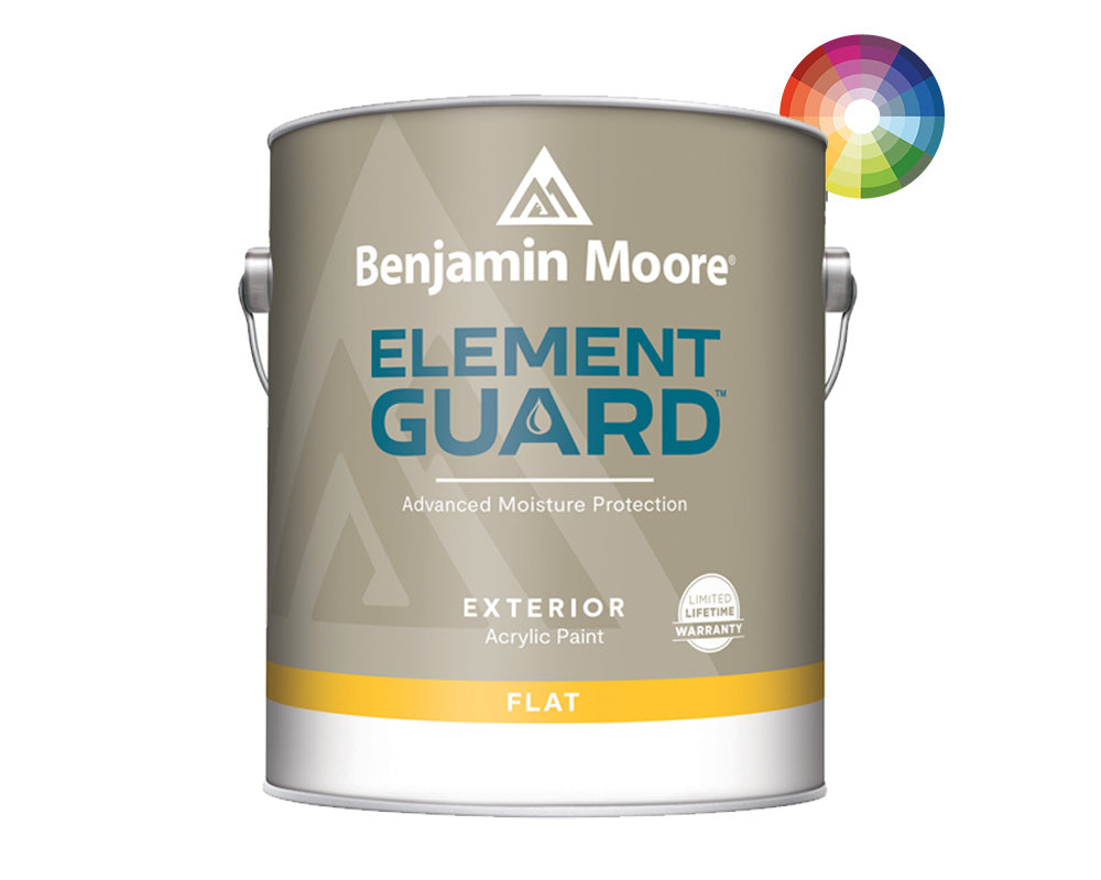 Benjamin Moore Element Guard® Exterior Flat | Tinted Colour Match ...