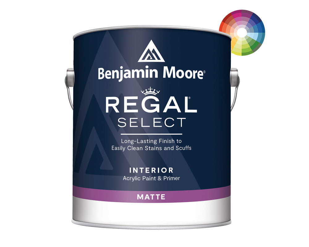Benjamin Moore Regal® Select Interior Flat | Tinted Colour Match ...