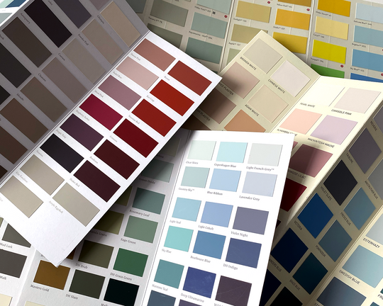 Paint Colour Charts – Chapel Interiors