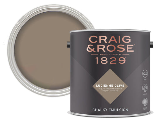 Craig & Rose Lucienne Olive Paint | Chapel Interiors