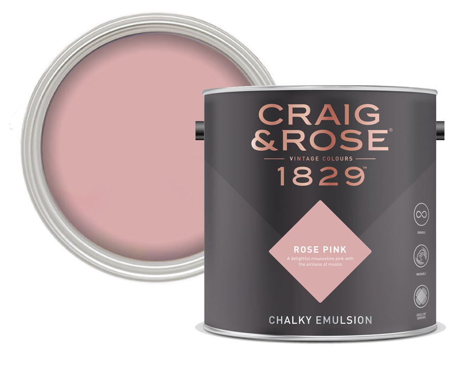 Craig & Rose Rose Pink Paint | Chapel Interiors